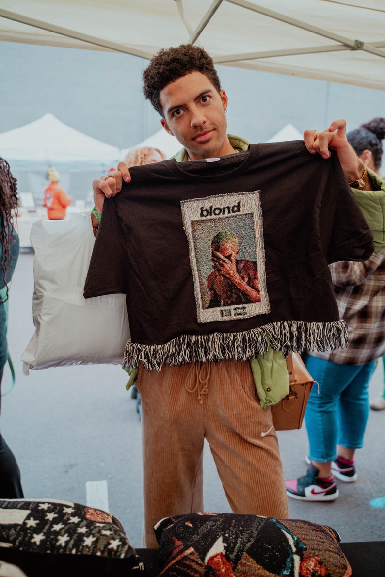 Custom Cropped Shirt With Tapestry Image - Etsy