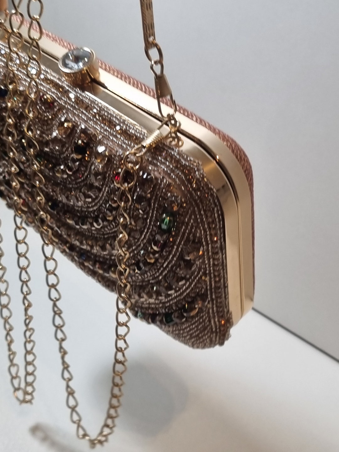 Royal Jewels. A Beautiful Clutch Bag/purse Embellished With ...