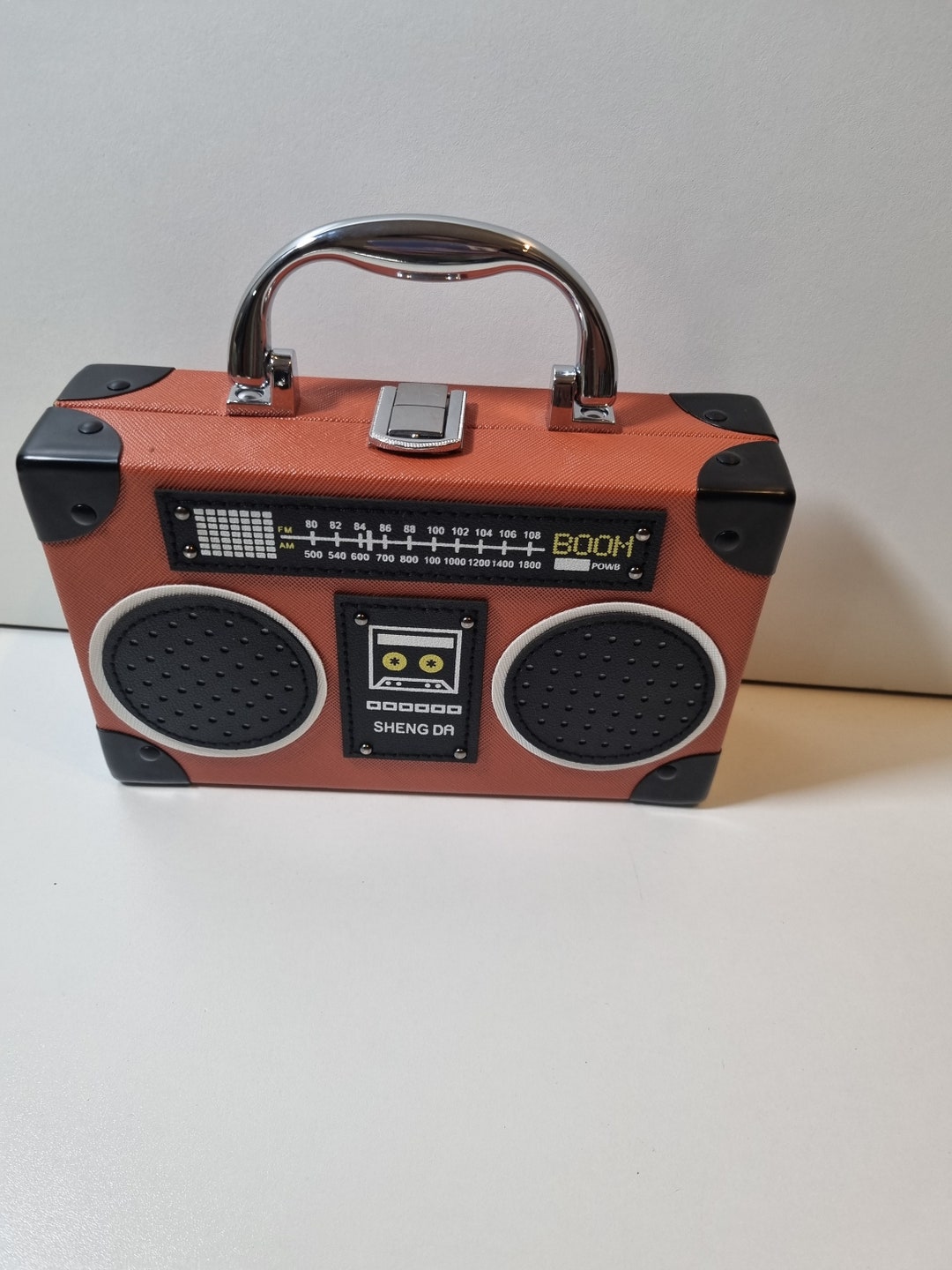 Classic Radio Style Bag With a Crossbody Handle That Cam Be Detached ...