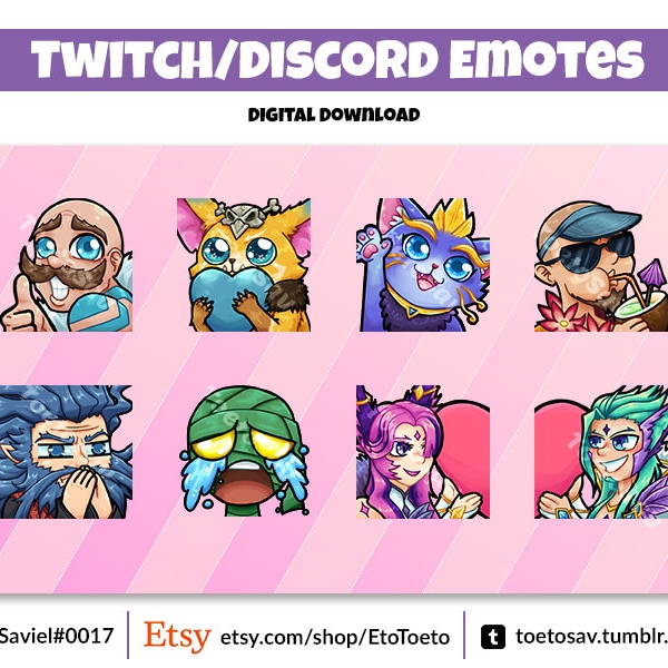 Braum Emotes - Etsy