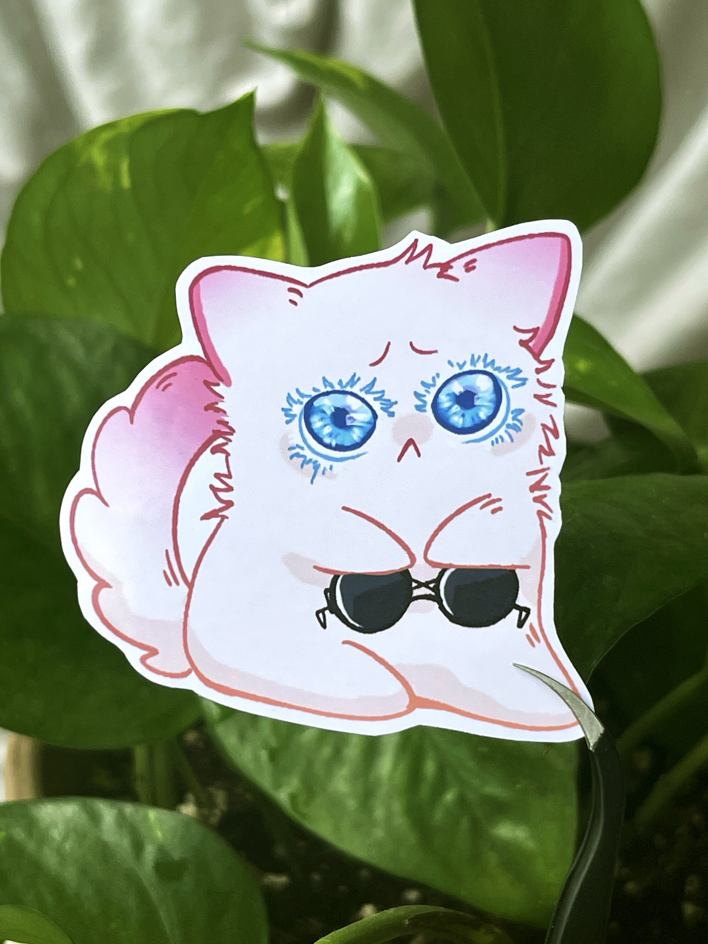 Catoru satoru Gojo Gojocat Stickers 6 Pack - Etsy