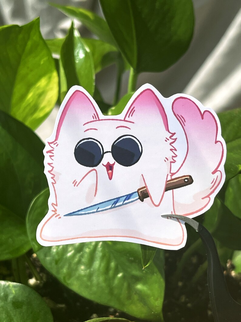 Catoru satoru Gojo Gojocat Stickers 6 Pack - Etsy