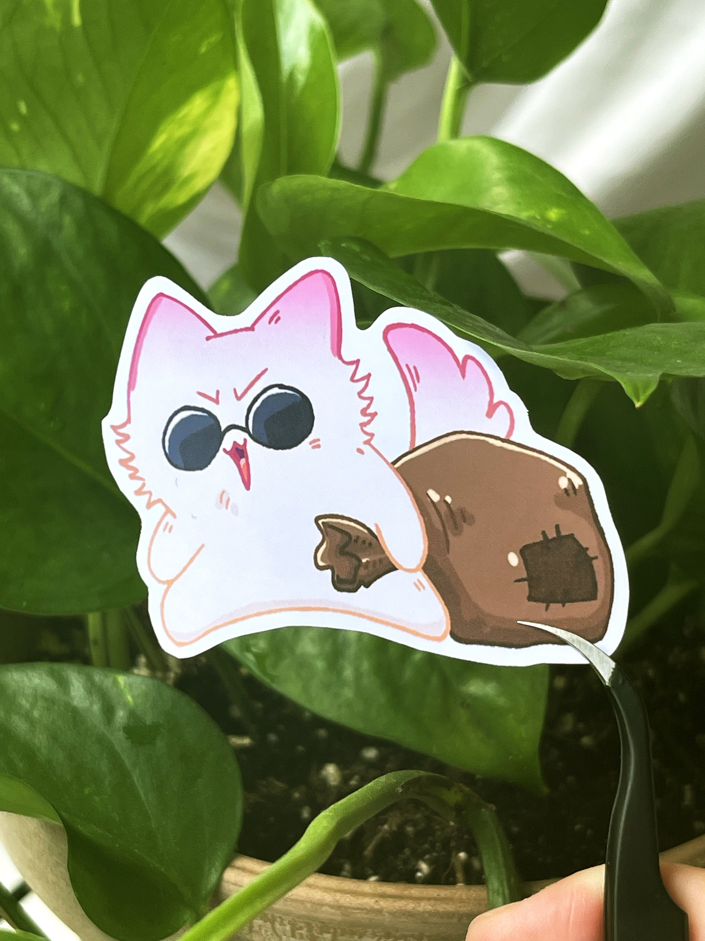 Catoru satoru Gojo Gojocat Stickers 6 Pack - Etsy