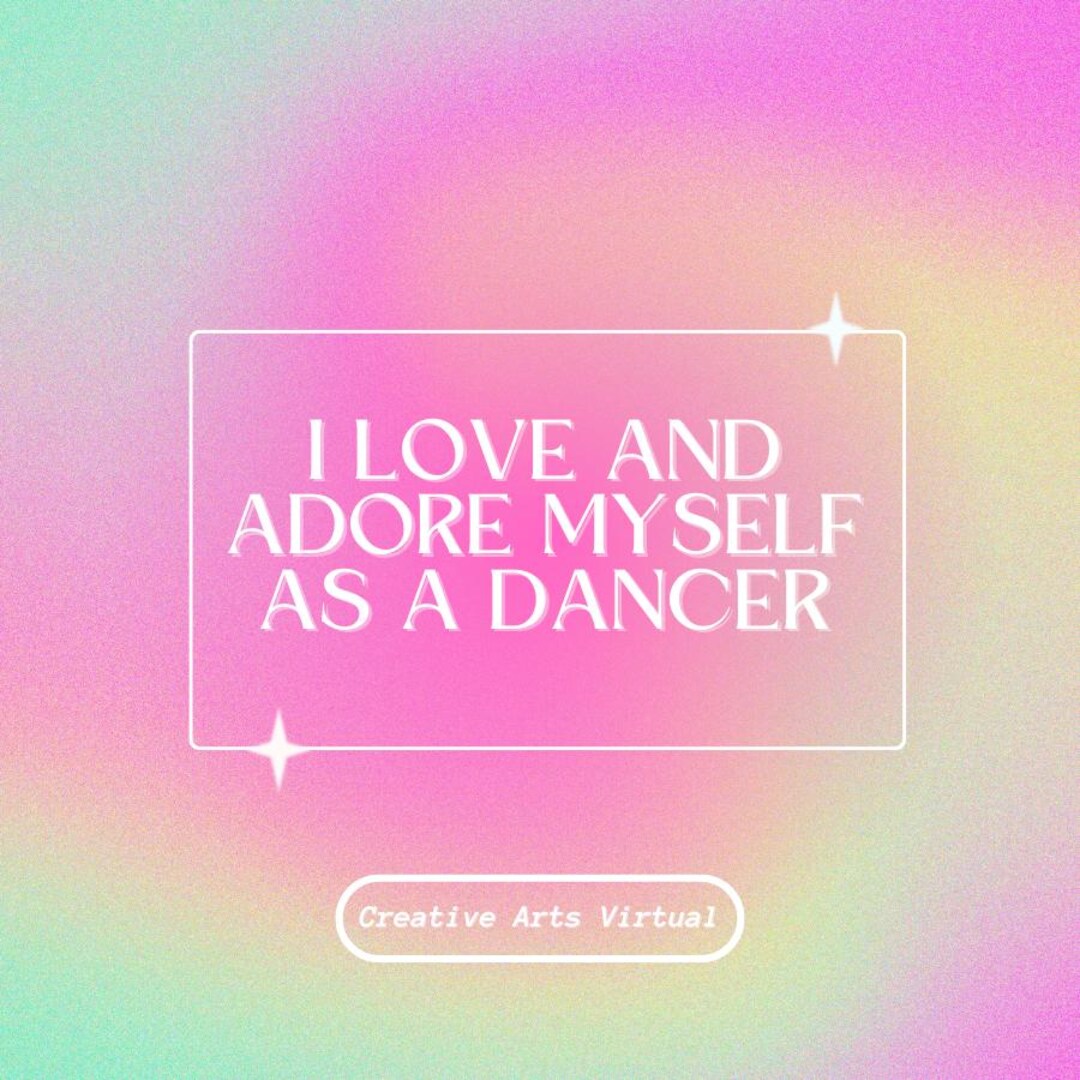10 Positive Dance Affirmations Magnets/valentine's Day Gift/improve ...