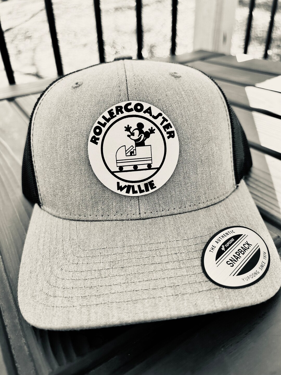 Steamboat Willy Leather Patch Hat - Etsy