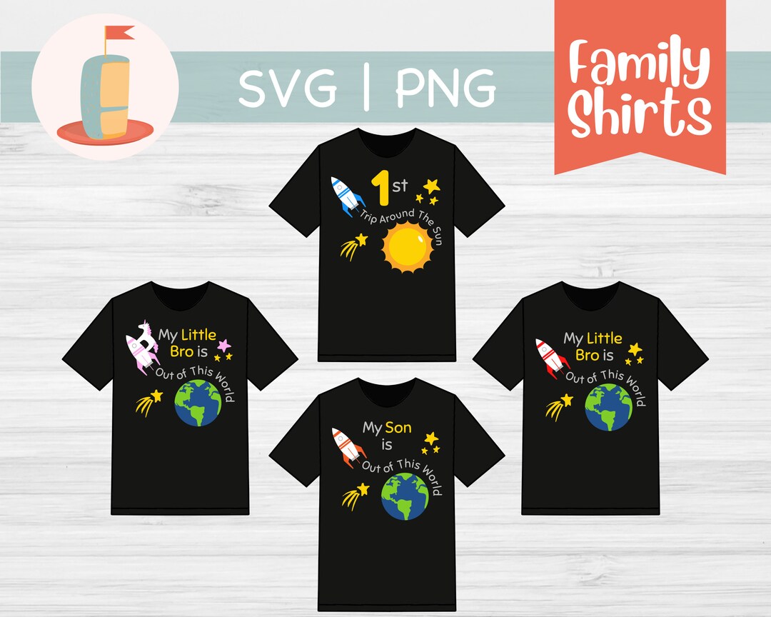 First Birthday Boy SVG, First Trip Around the Sun SVG, First Trip ...