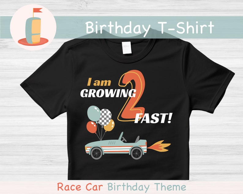Second Birthday Boy Outfit, Growing Two Fast Birthday Shirt, Growing 2 ...