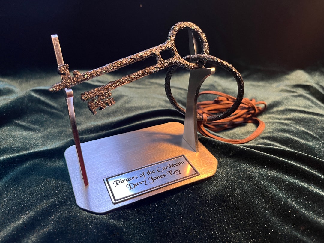 Davy Jones Key Jack Sparrow Film Decor Metal Prop Replica Pirates of ...