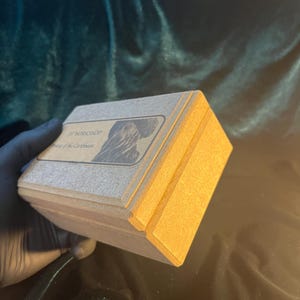 Metal Davy Jones Key With Art Box Prop Replica - Etsy