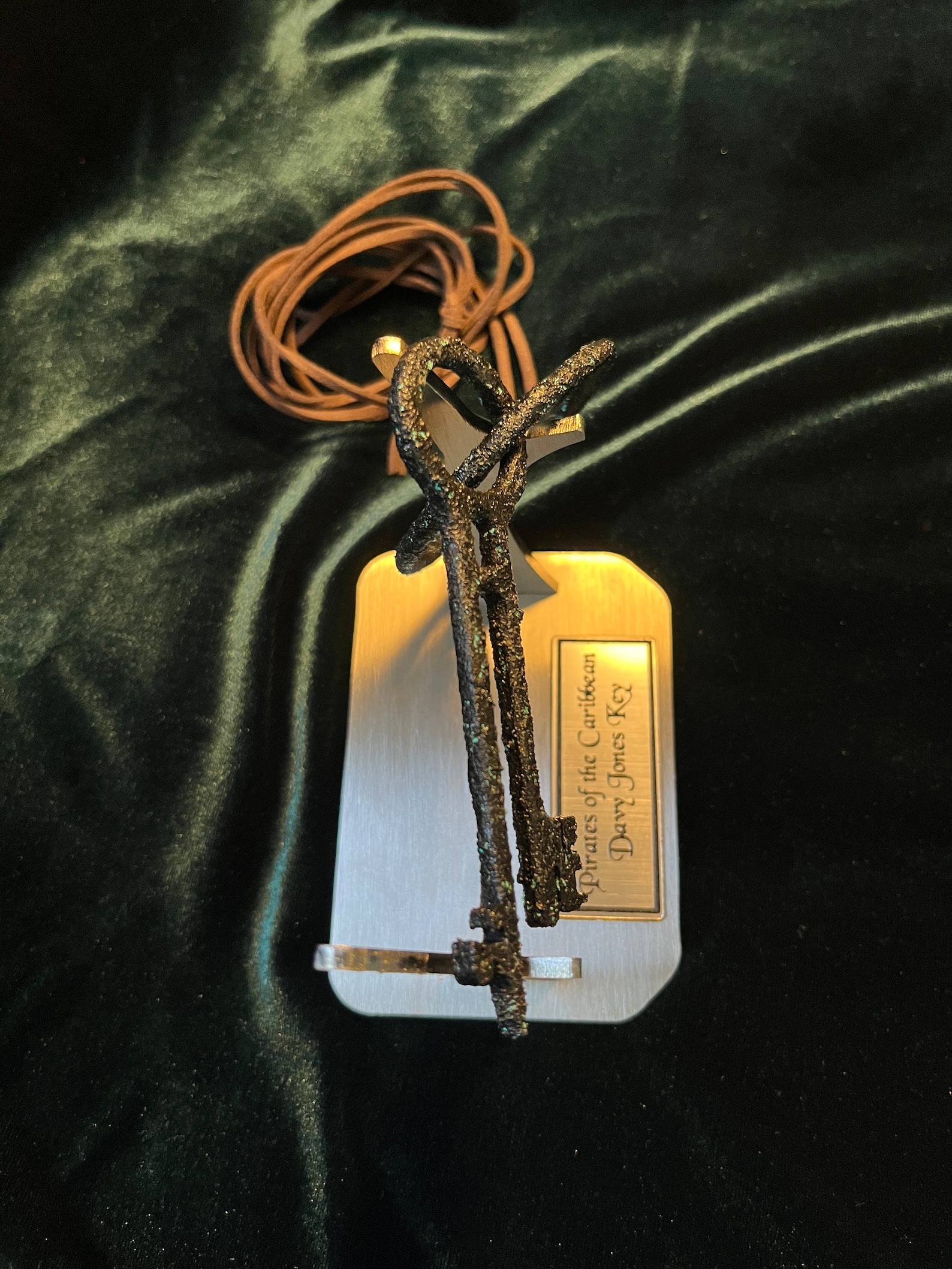 Davy Jones Key Jack Sparrow Film Decor Metal Prop Replica Pirates of ...