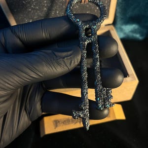 Metal Davy Jones Key With Art Box Prop Replica - Etsy