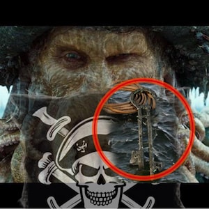 Davy Jones Replica Key Pirates of the Caribbean Collection (full Metal ...