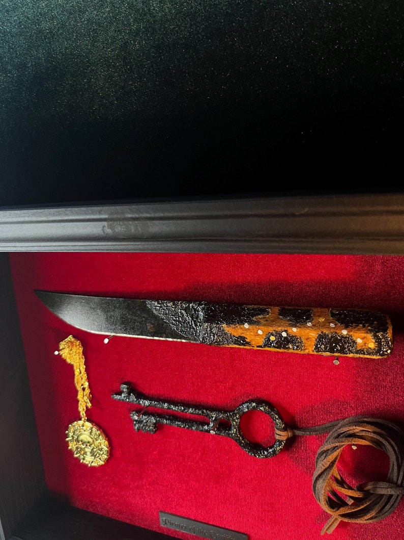 Jack Sparrow Davy Jones Pirates Film Prop Replica Gift Set - Etsy