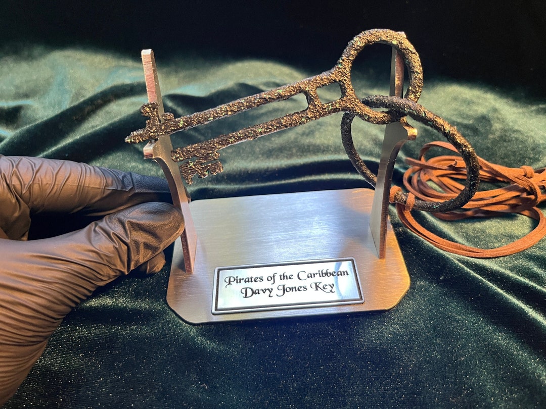 Davy Jones Key Jack Sparrow Film Decor Metal Prop Replica Pirates of ...