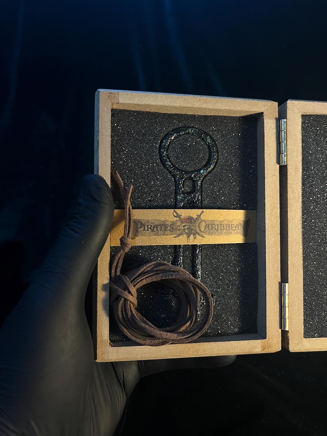 Metal Davy Jones Key With Art Box Prop Replica - Etsy