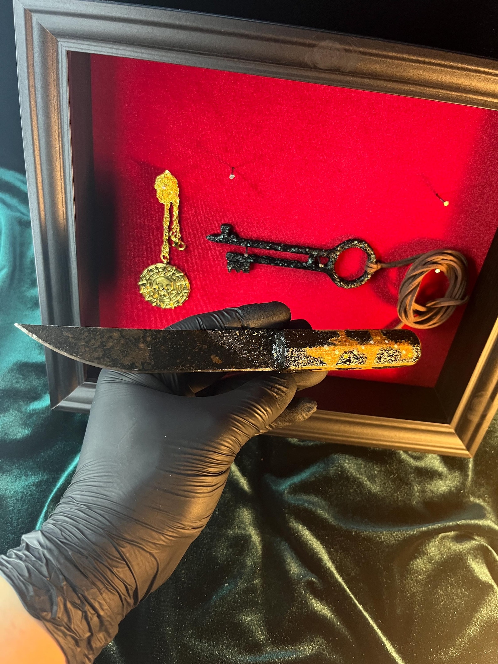 Jack Sparrow Davy Jones Pirates Film Prop Replica Gift Set - Etsy