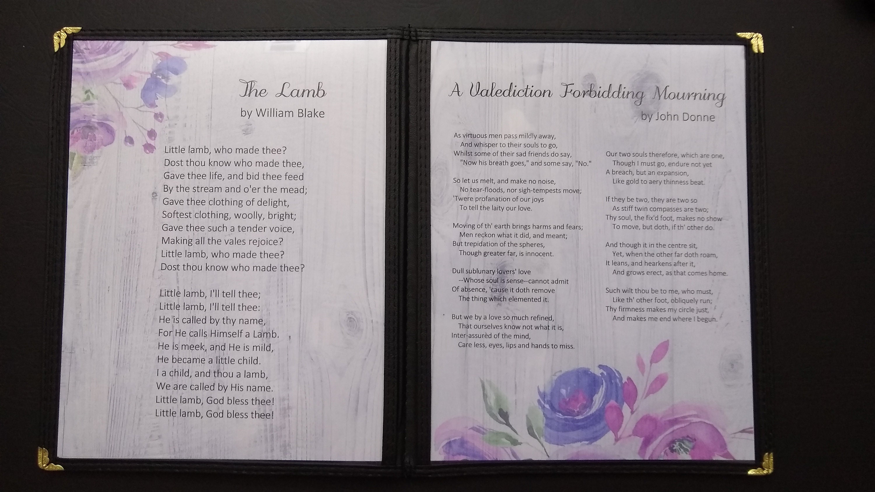 Morning Time Menu or Recitation Binder Editable Word Files - Charlotte ...