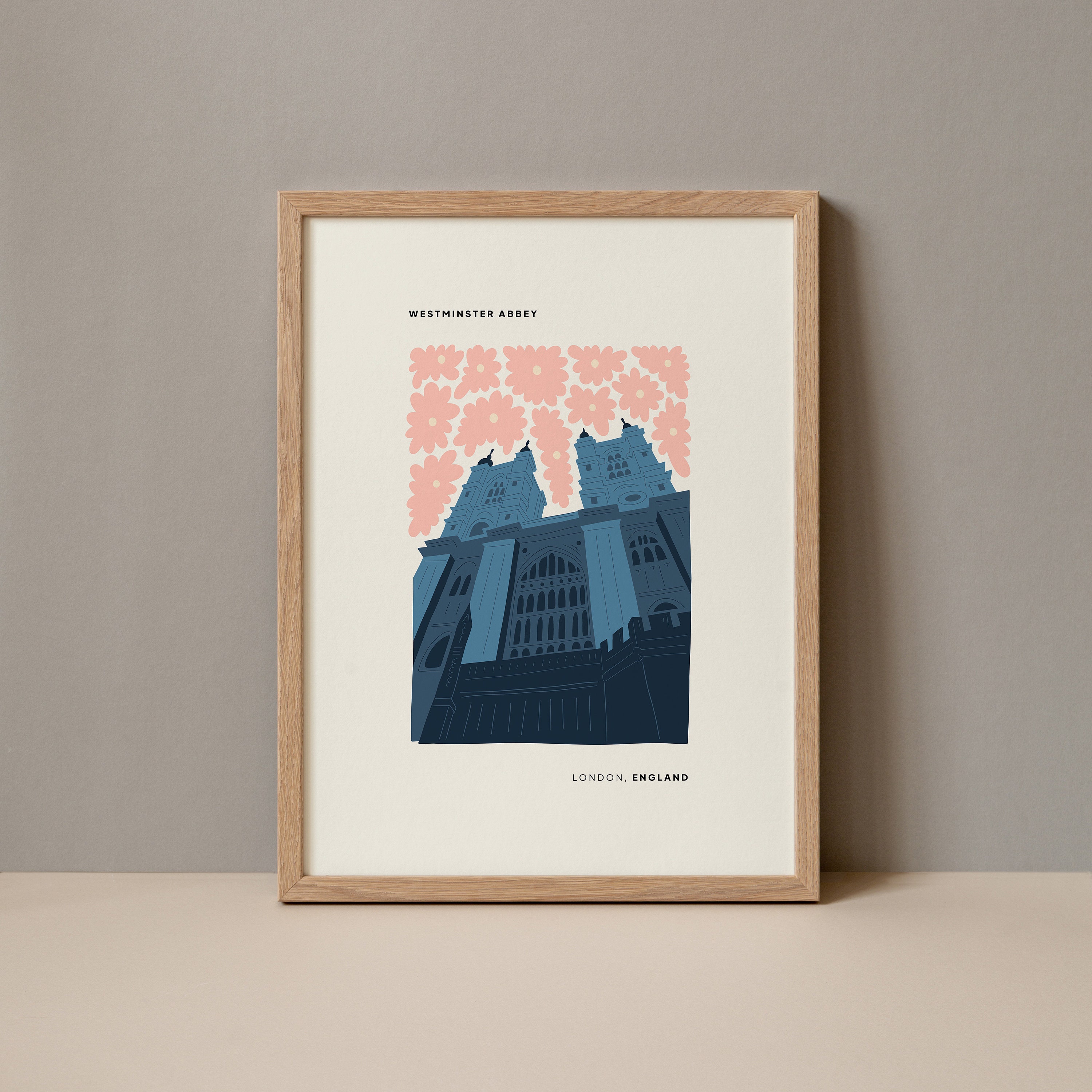 Westminster Abbey London Poster, Westminster Abbey Print, Westminster ...
