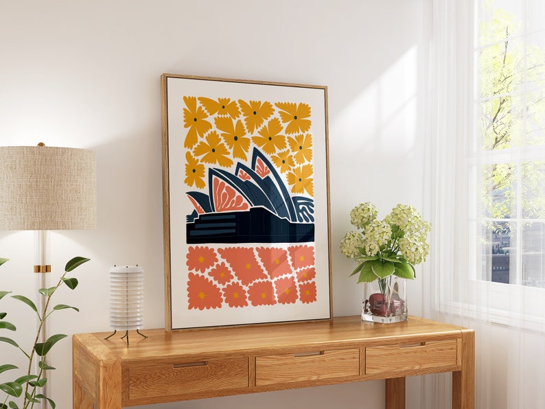 Sydney Opera House Poster, Opera House Sydney Australia Print, Sydney ...