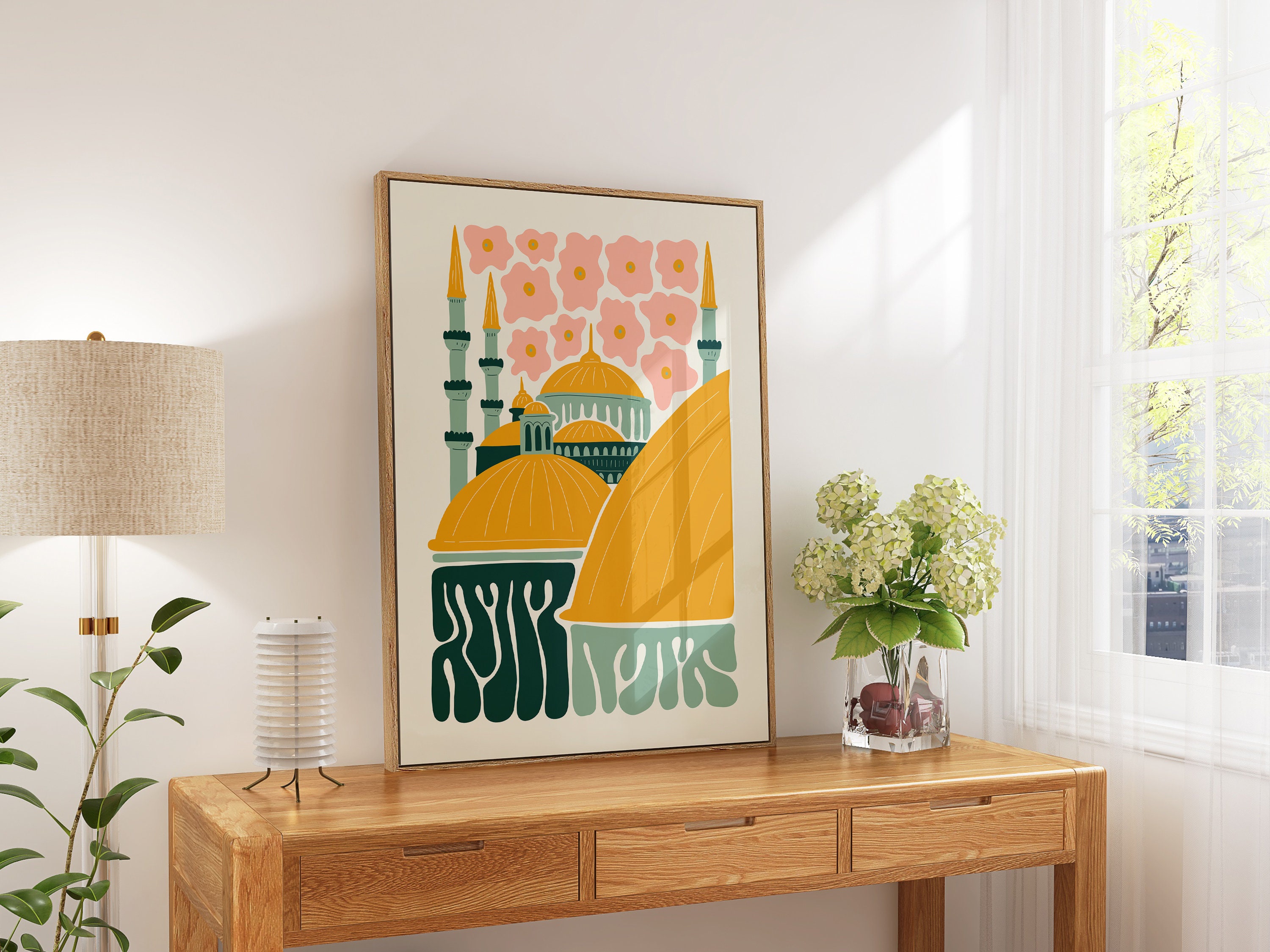 Hagia Sophia Turkey Poster, Hagia Sophia Turkey Print, Hagia Sophia ...