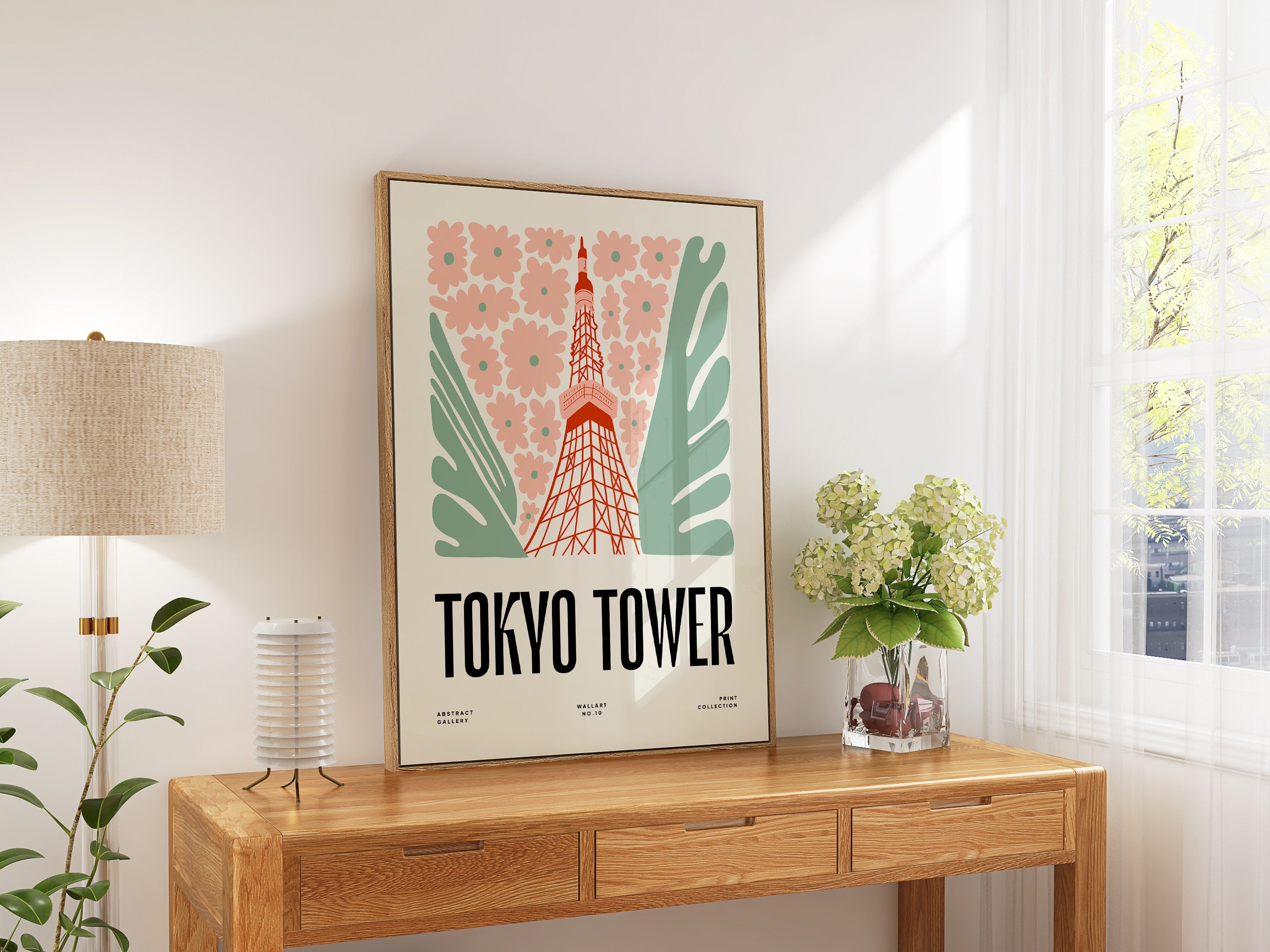 Tokyo Tower Japan Poster, Tokyo Tower Japan Print, Tokyo Tower Japan ...