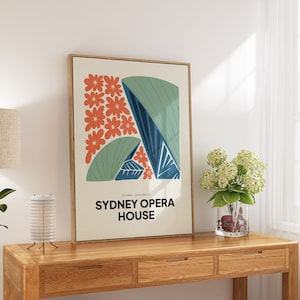 Sydney Opera House Poster Opera House Sydney Australia Print - Etsy