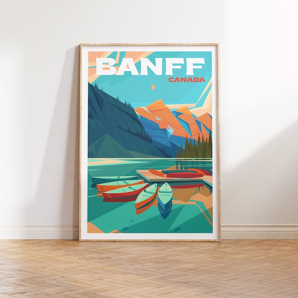 Canada Travel Poster - Etsy Canada
