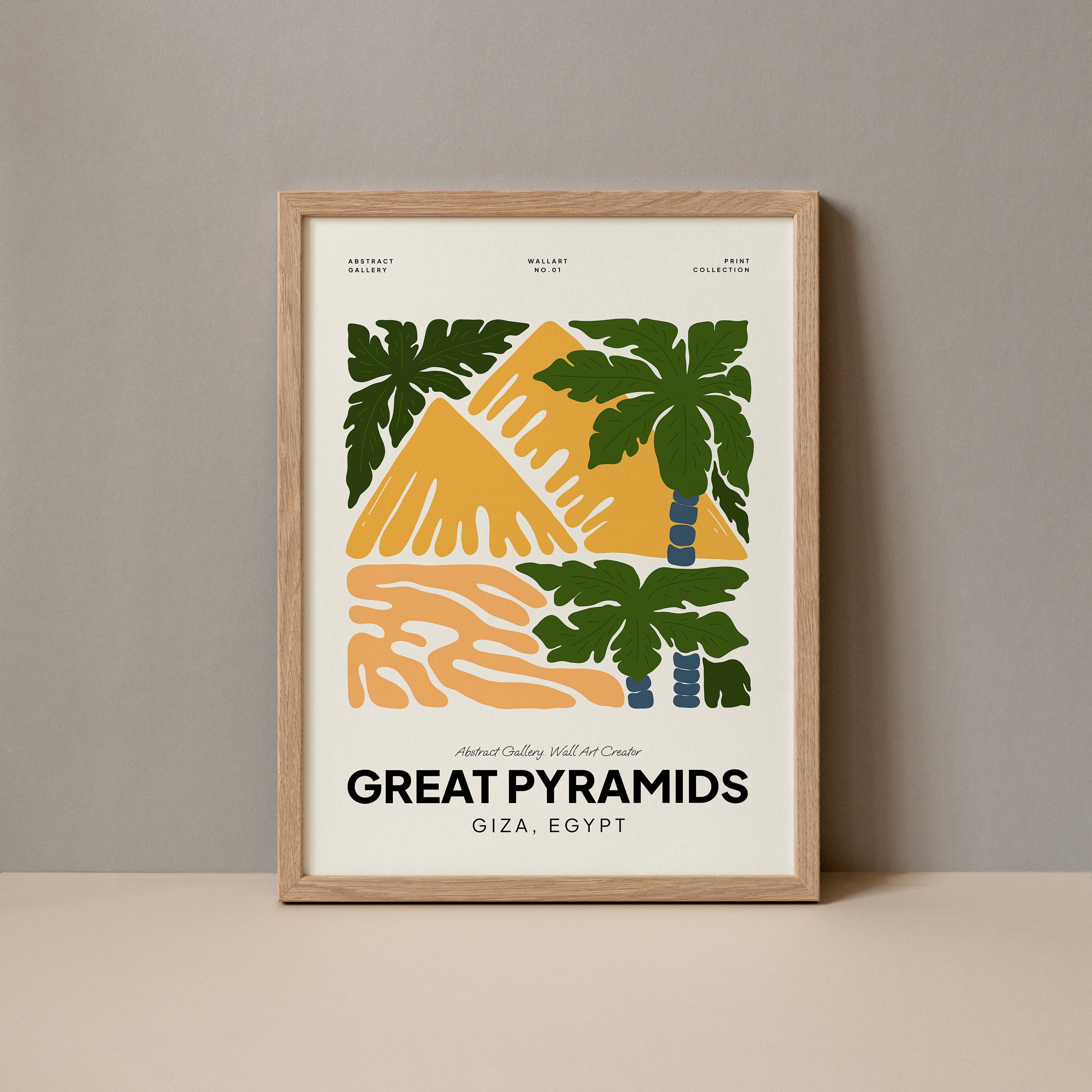 Great Pyramids Giza Egypt Poster, Great Pyramids Egypt Print, Great ...
