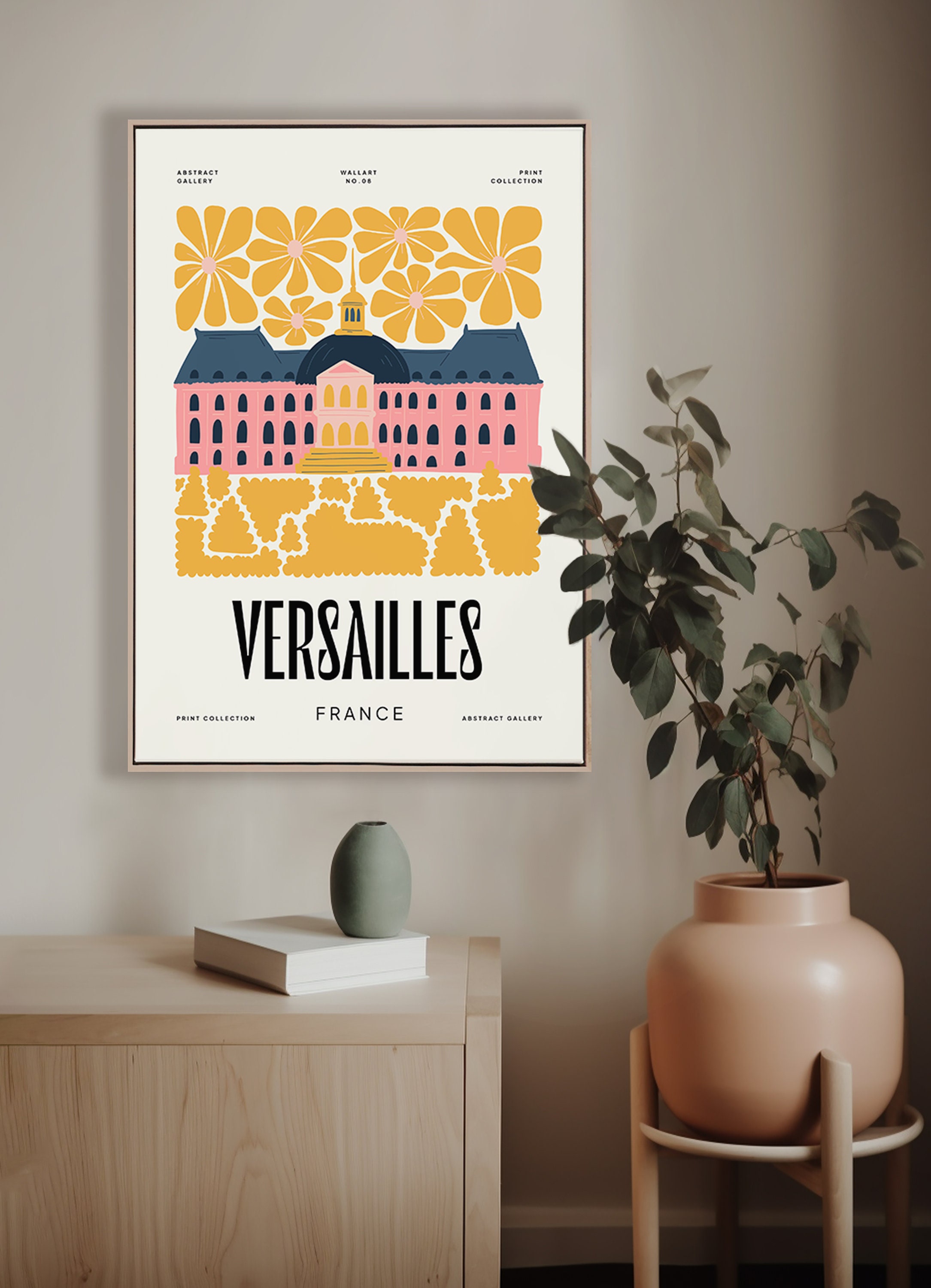 Versailles France Poster, Versailles France Print, Versailles France ...