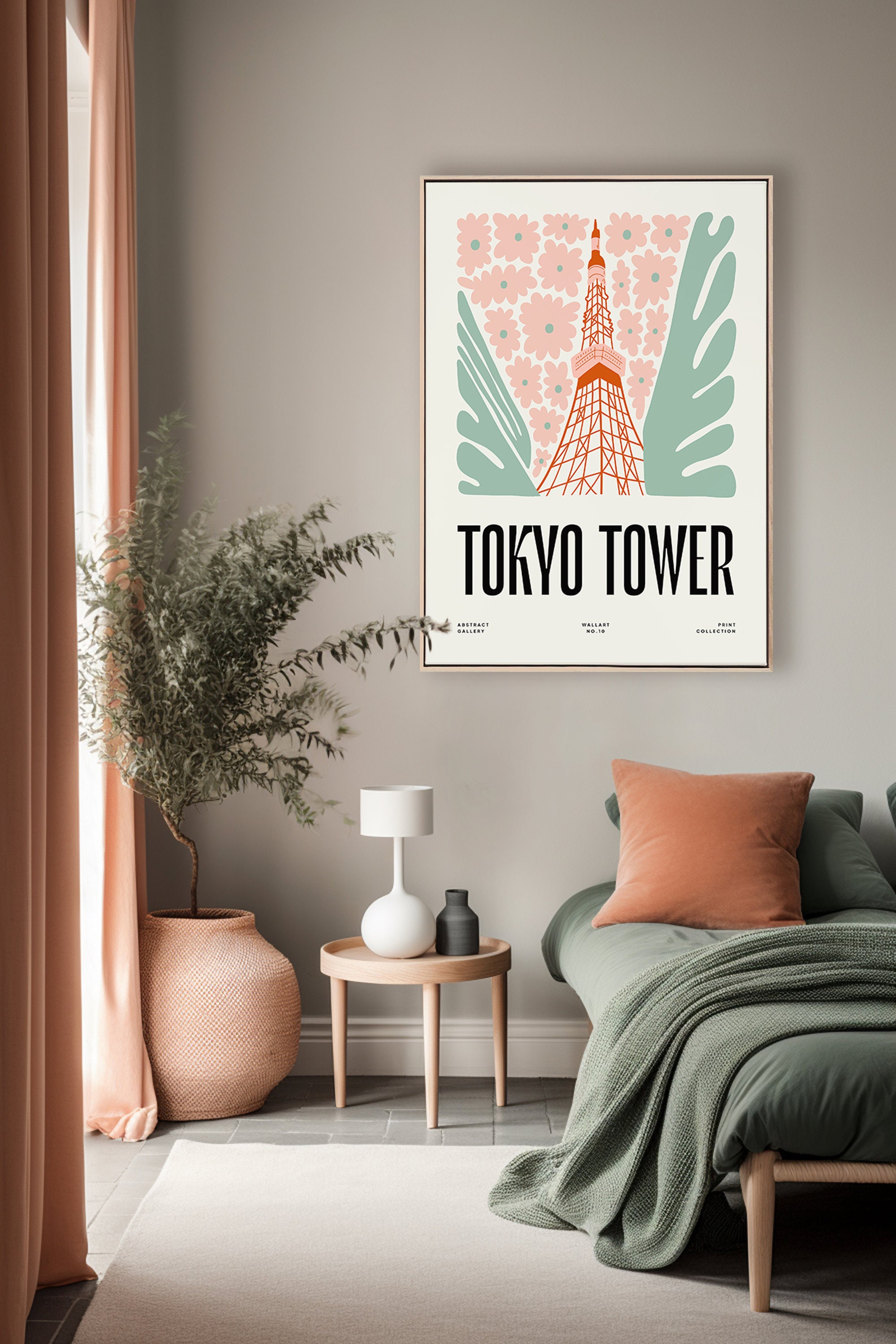 Tokyo Tower Japan Poster, Tokyo Tower Japan Print, Tokyo Tower Japan ...