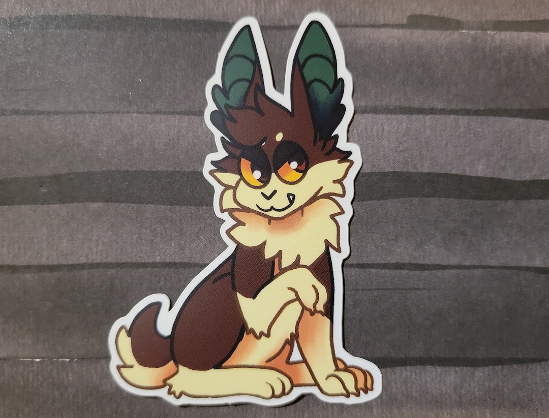 Flan Sticker - Etsy