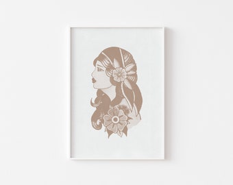 Lady Luck Art Print - Etsy