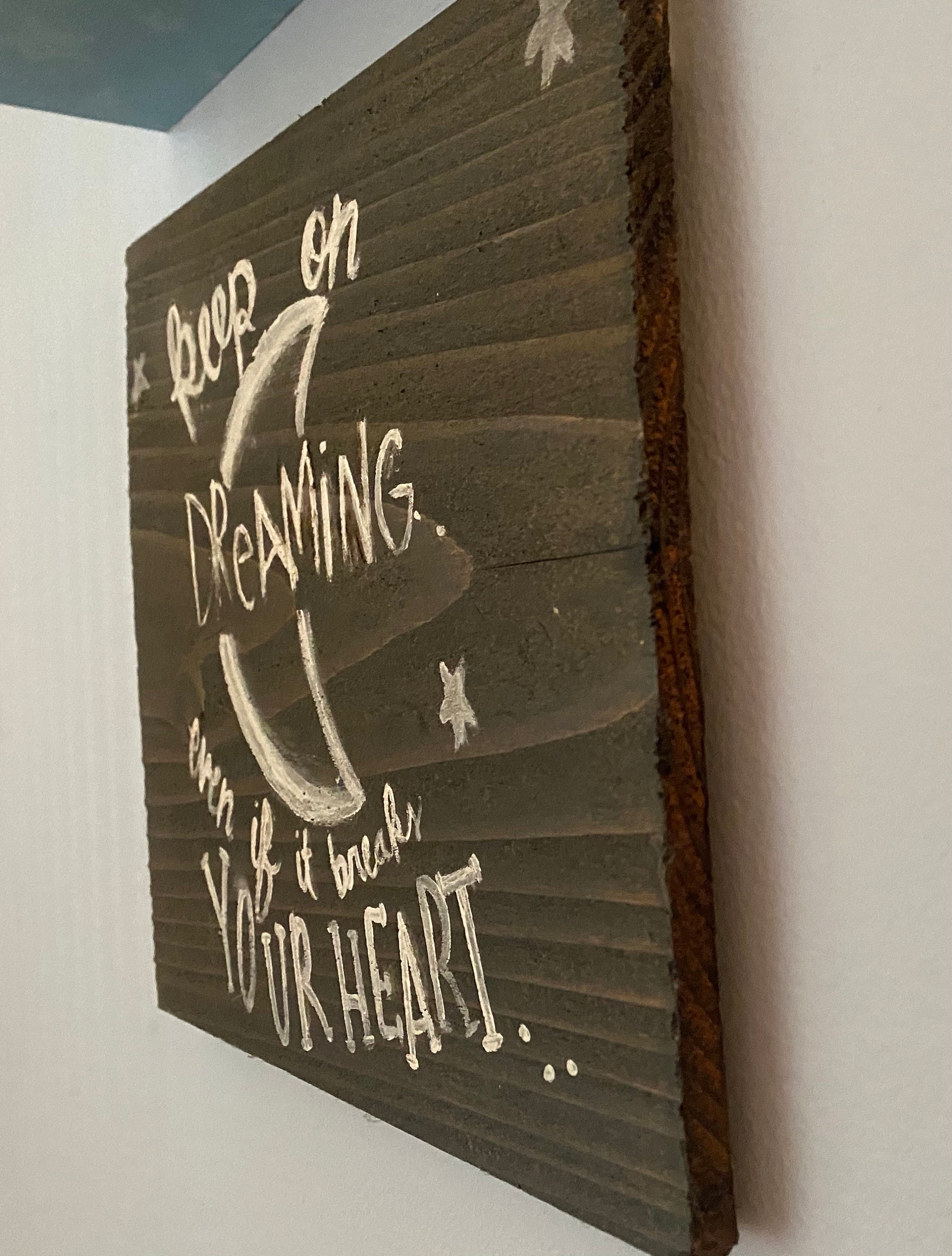 Handmade Wooden Word Art Sign - Etsy UK