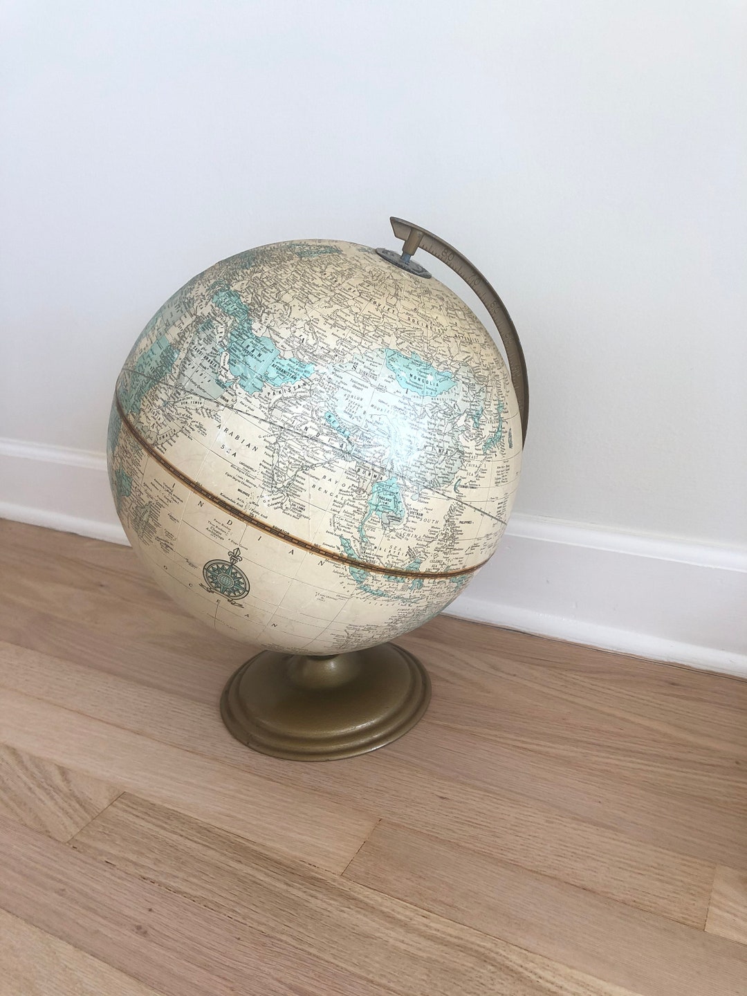 Vintage World Globe - Etsy