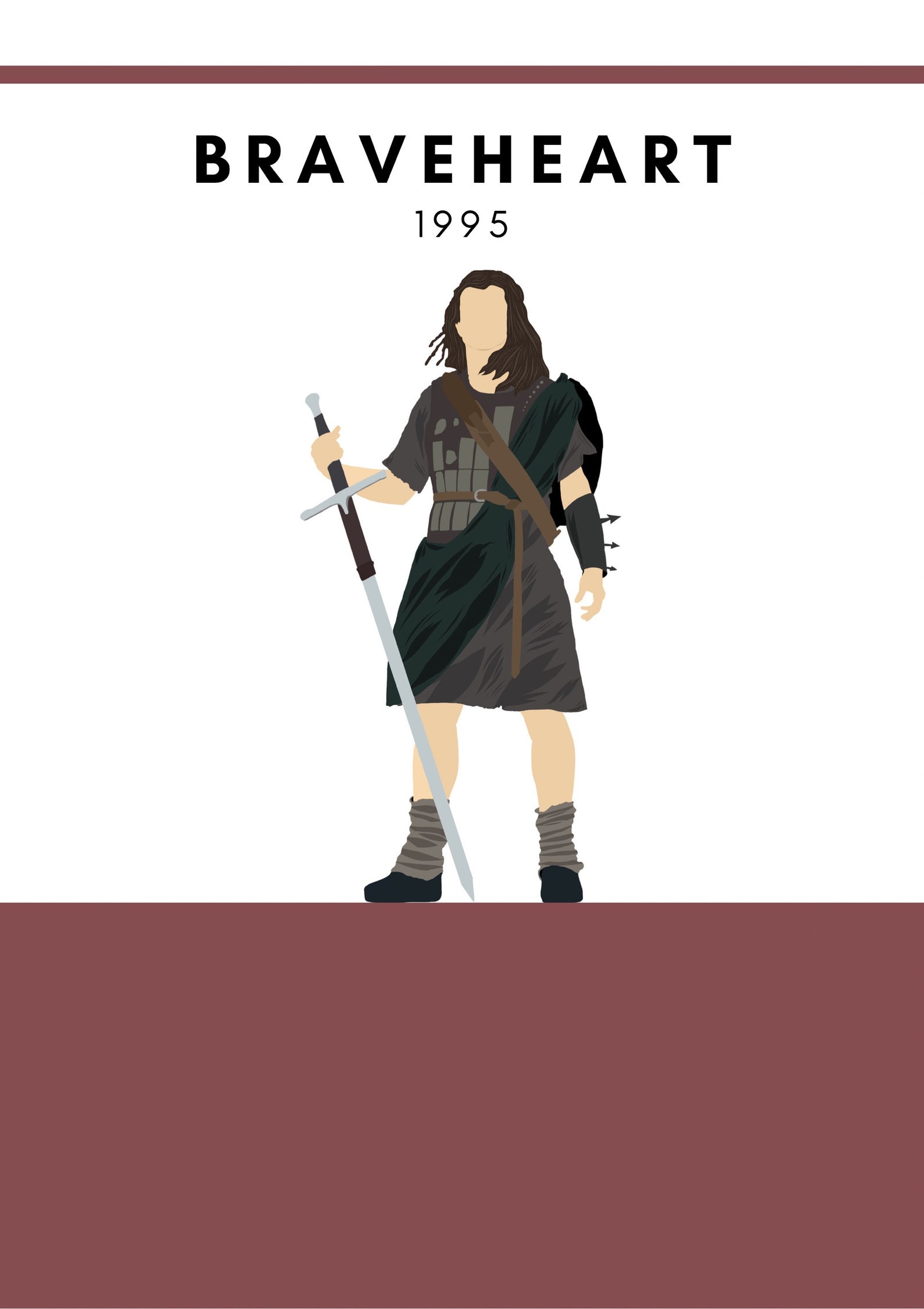 Braveheart Movie Film Art Decor Poster Movie Art Film - Etsy UK