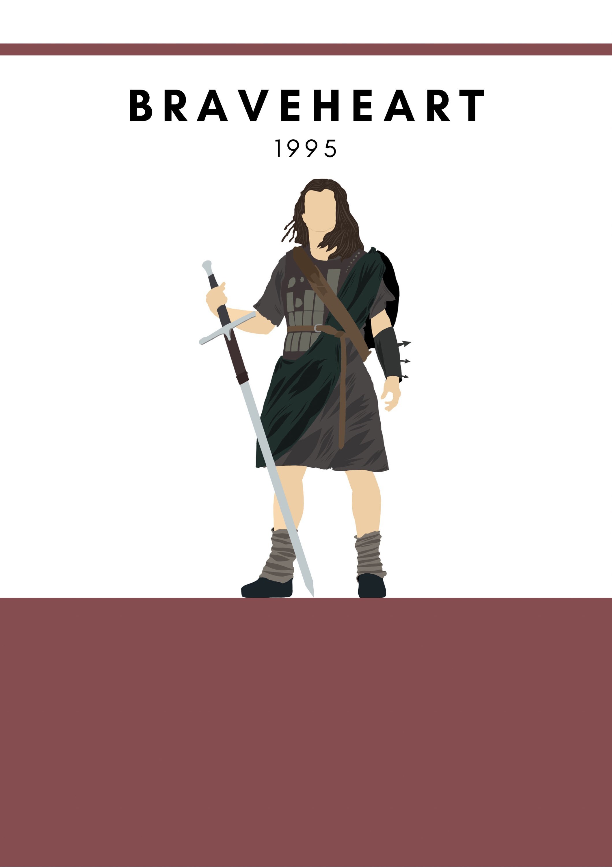 Braveheart Movie Film Art Decor Poster Movie Art Film - Etsy UK