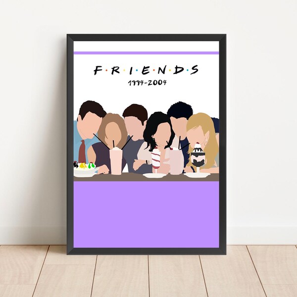 Friends Poster - Etsy UK