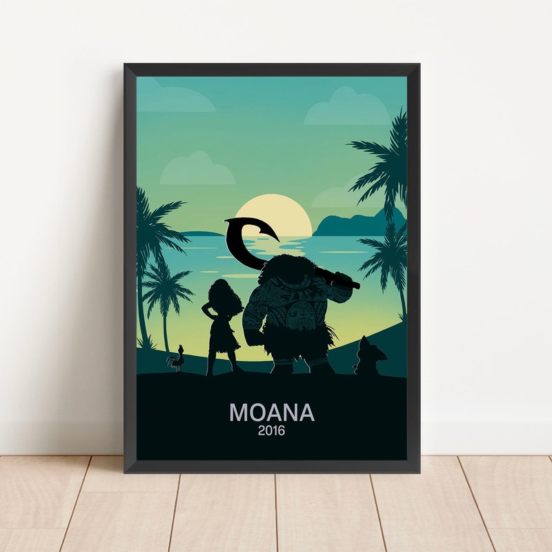 Moana Movie Poster - Etsy