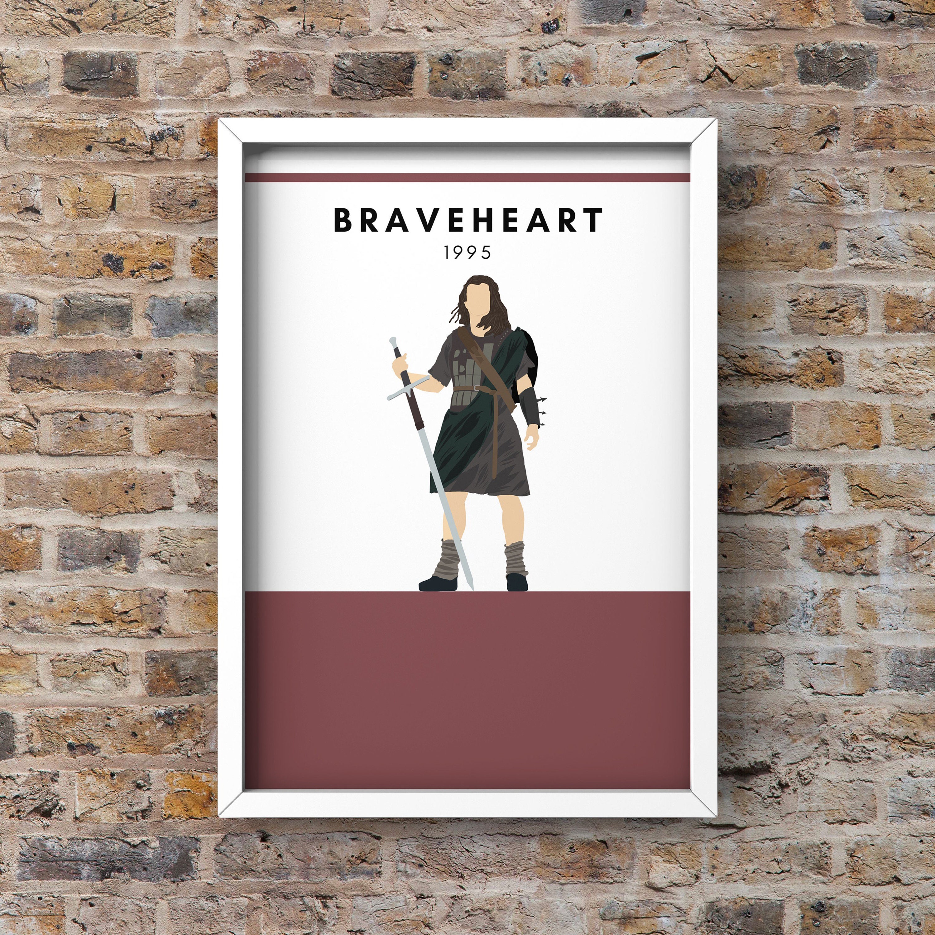 Braveheart Movie Film Art Decor Poster Movie Art Film - Etsy UK