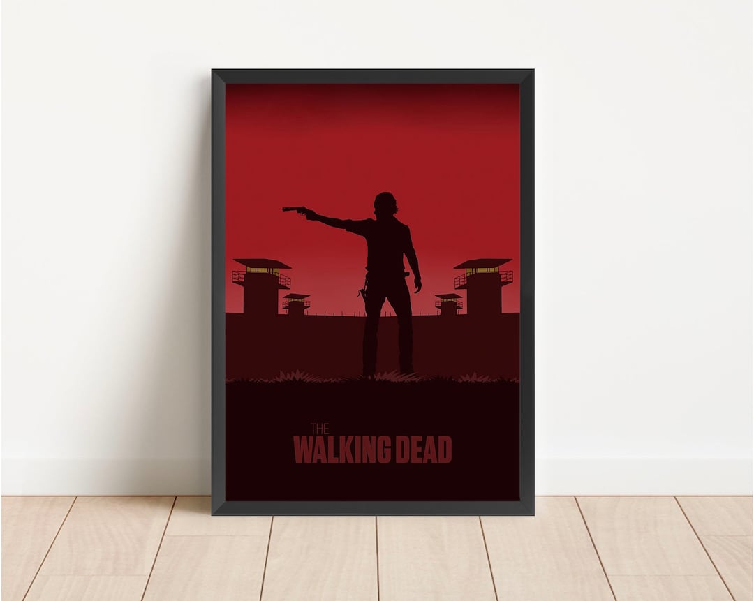 The Walking Dead Rick Grimes Television TV Art Decor Poster the Walking ...