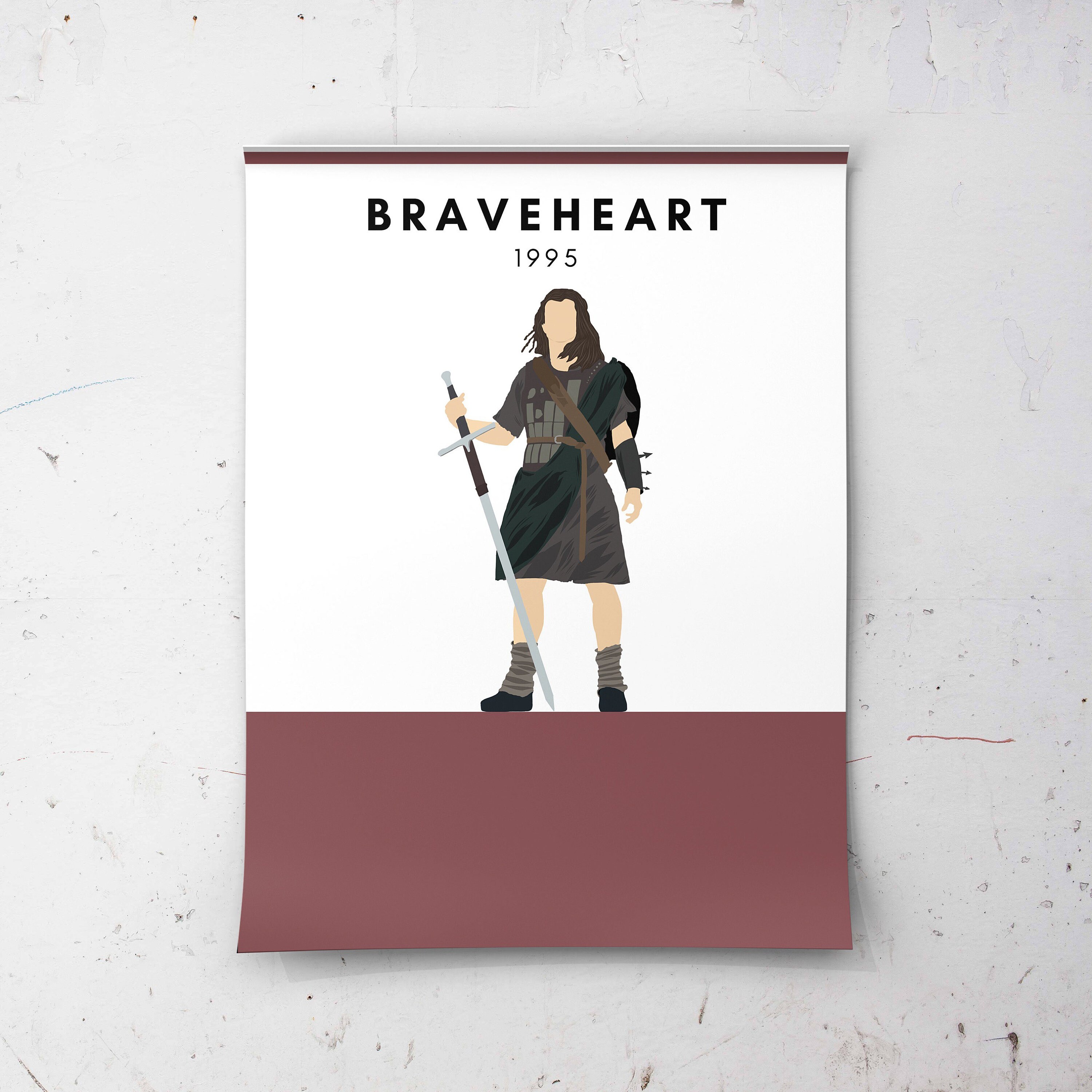Braveheart Movie Film Art Decor Poster Movie Art Film - Etsy UK
