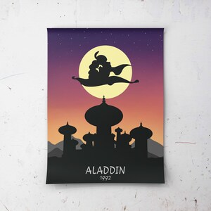 Aladdin Disney Movie Film Art Decor Poster Movie Art Film Print - Etsy UK