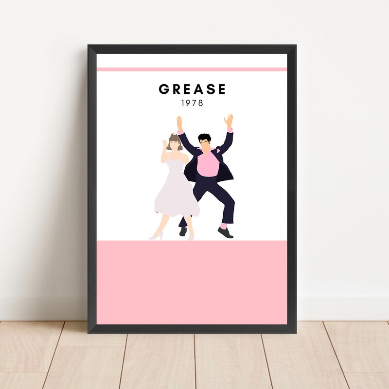 Grease Art - Etsy UK