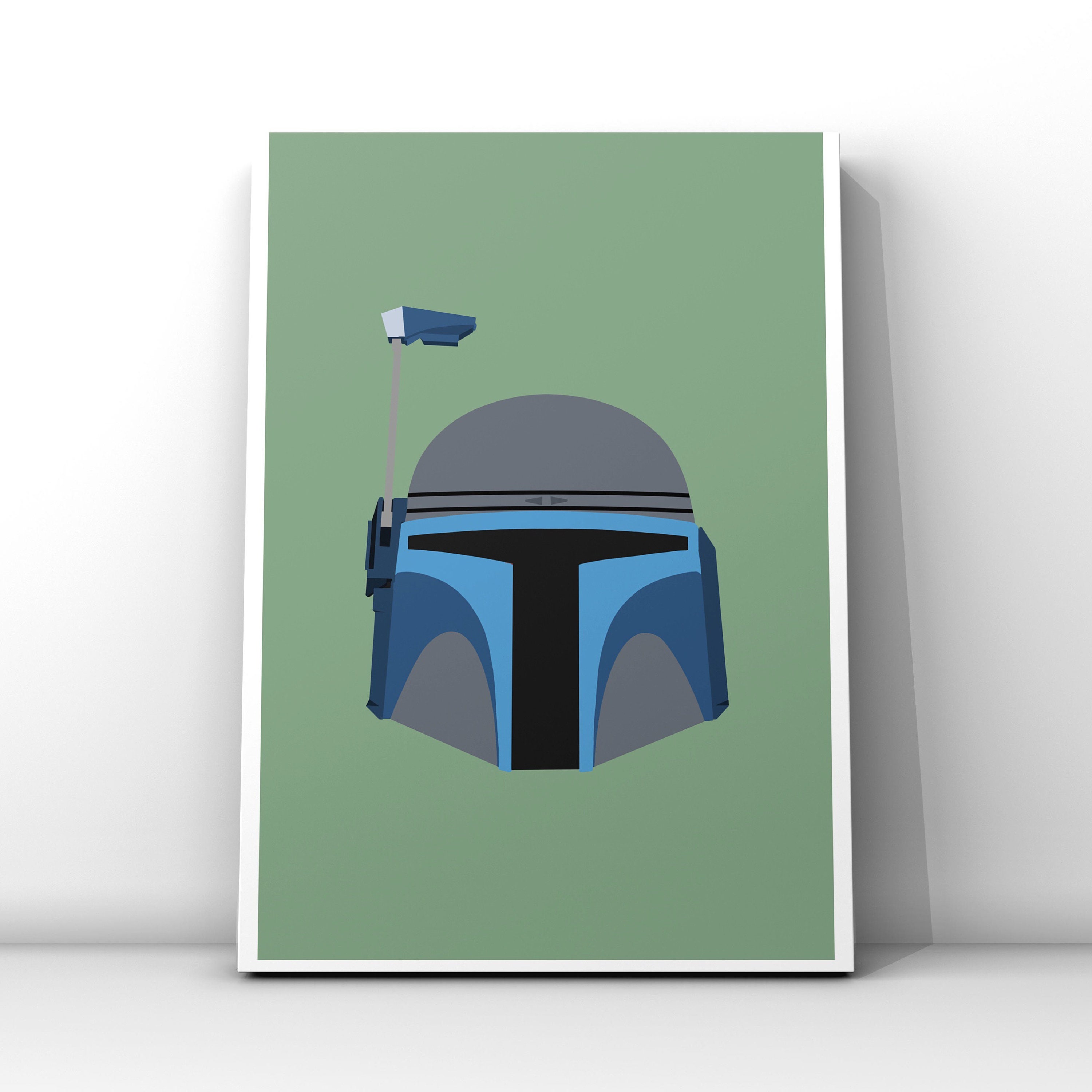 Jango Fett Star Wars Disney Movie Film Art Decor Poster - Etsy UK