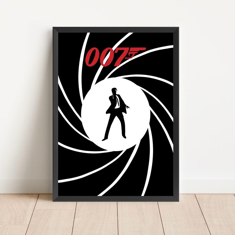 James Bond Poster - Etsy