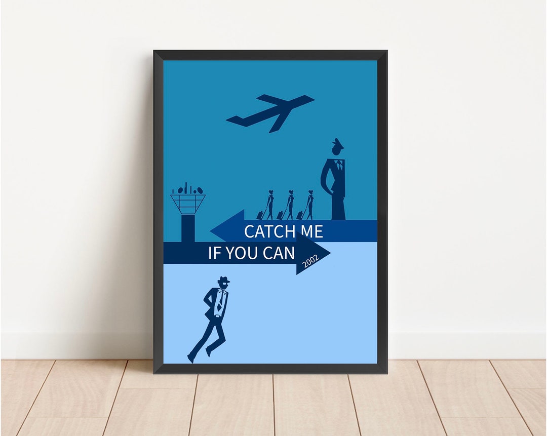 Catch Me If You Can Movie Film Art Decor Poster Movie Art Film Print ...