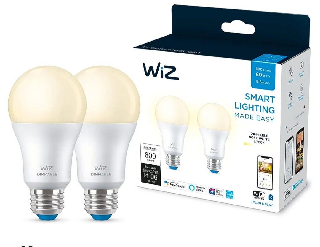 WIZ Smart Lighting 2 Pack - Etsy