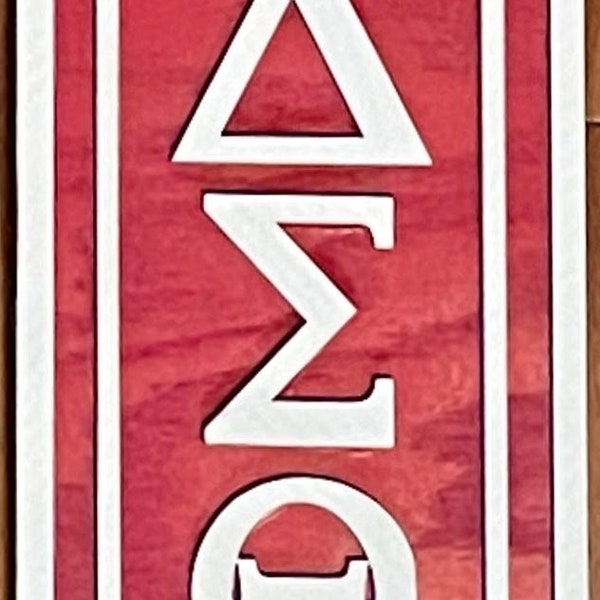 Theta Delta Sticker - Etsy