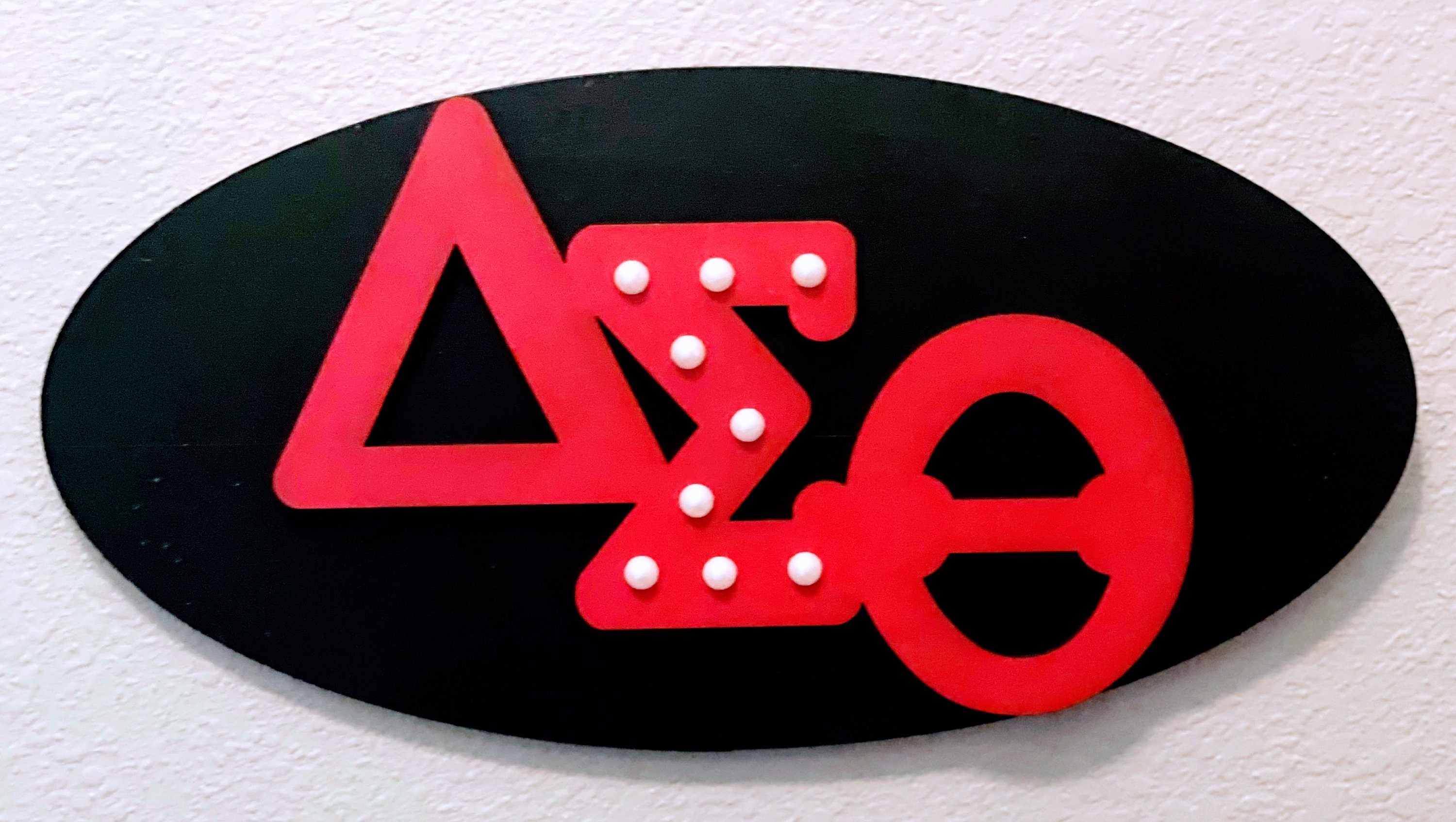 Delta Sigma Theta Oval Signs - Etsy