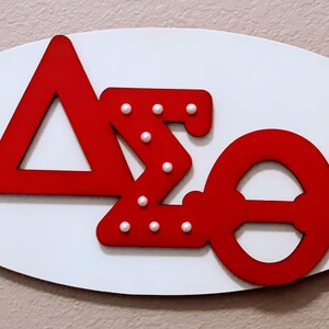 Delta Sigma Theta Oval Signs - Etsy